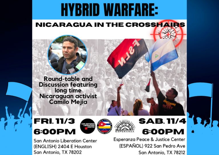 Hybrid Warfare: Nicaragua in the Crosshairs