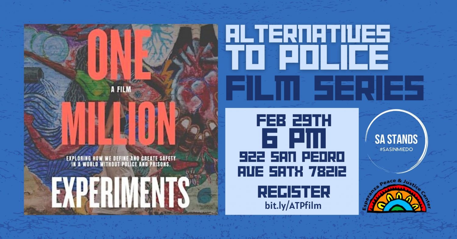 SA Stands: Alternatives to Police Film Series